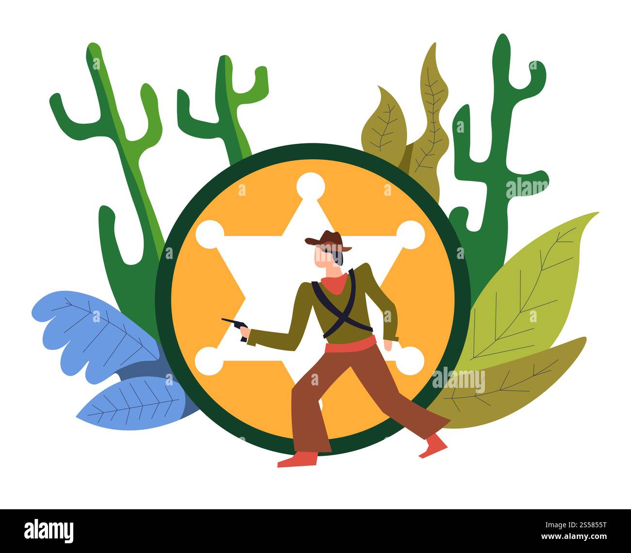 Western sheriff hi-res stock photography and images - Alamy