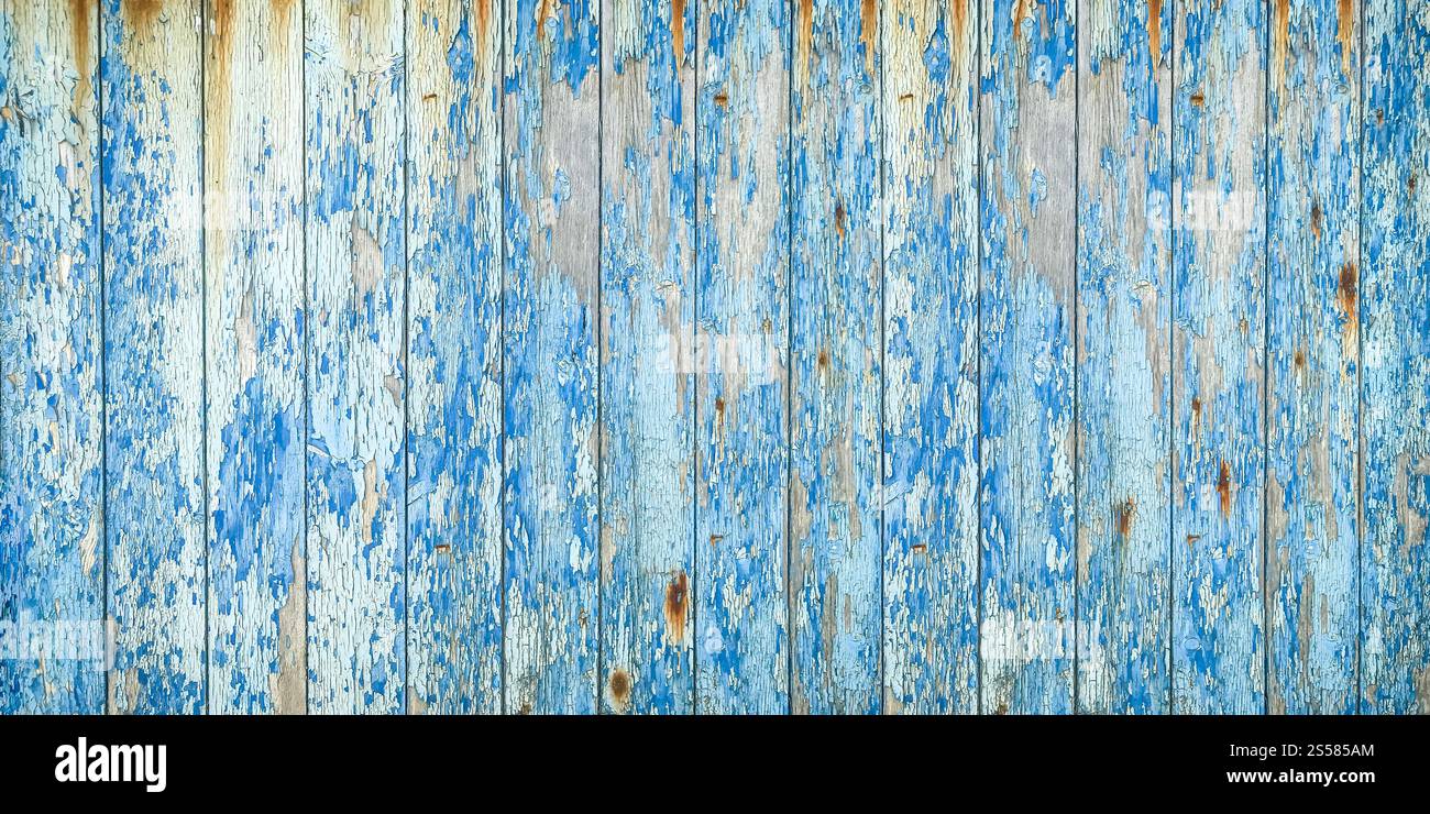 Old blue wood texture background. Dirty rustic wooden backdrop ...