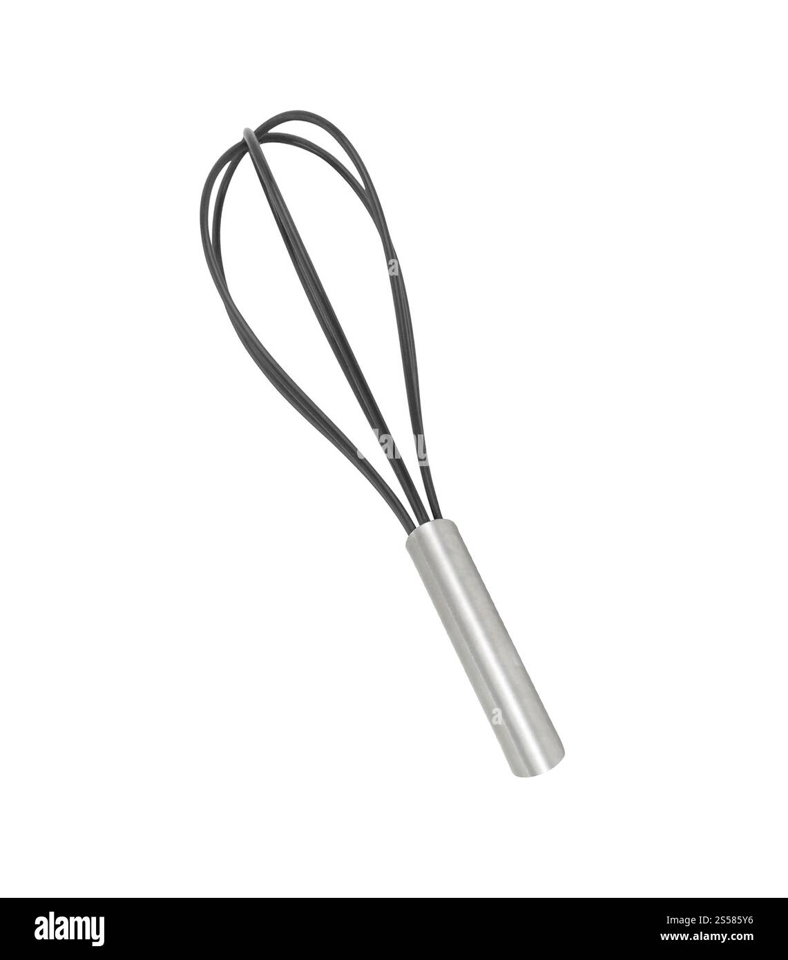 stainless balloon whisk isolated in white background Stock Photo - Alamy