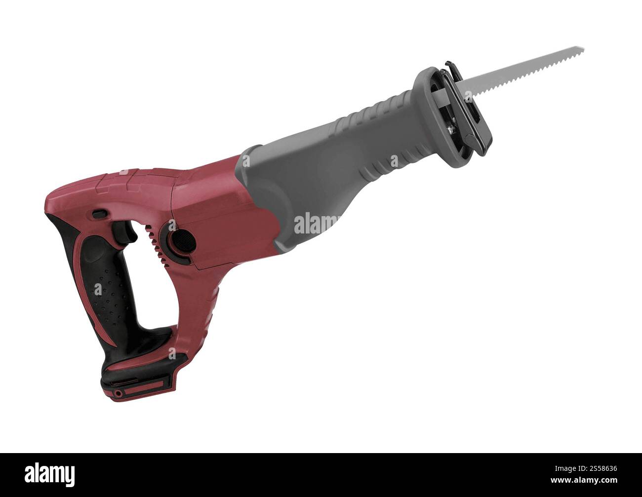 Electrical jig saw isolated on a white background Stock Photo - Alamy