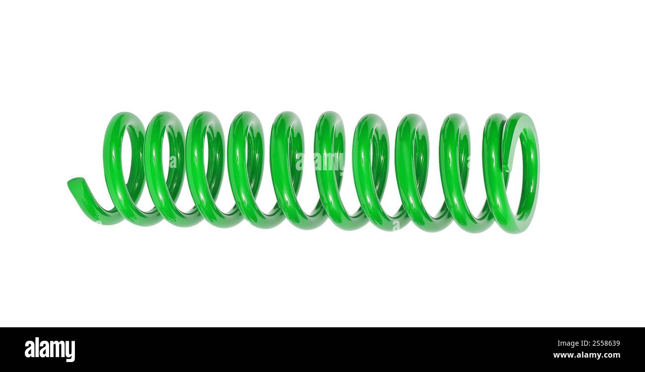 shock absorber isolated on white. shock absorber isolated on white ...