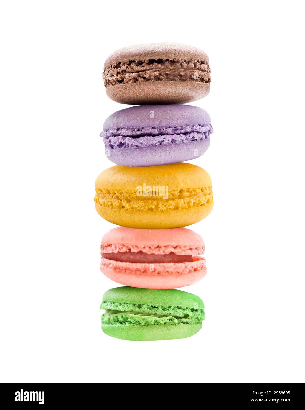 A french sweet delicacy, macaroons Stock Photo - Alamy