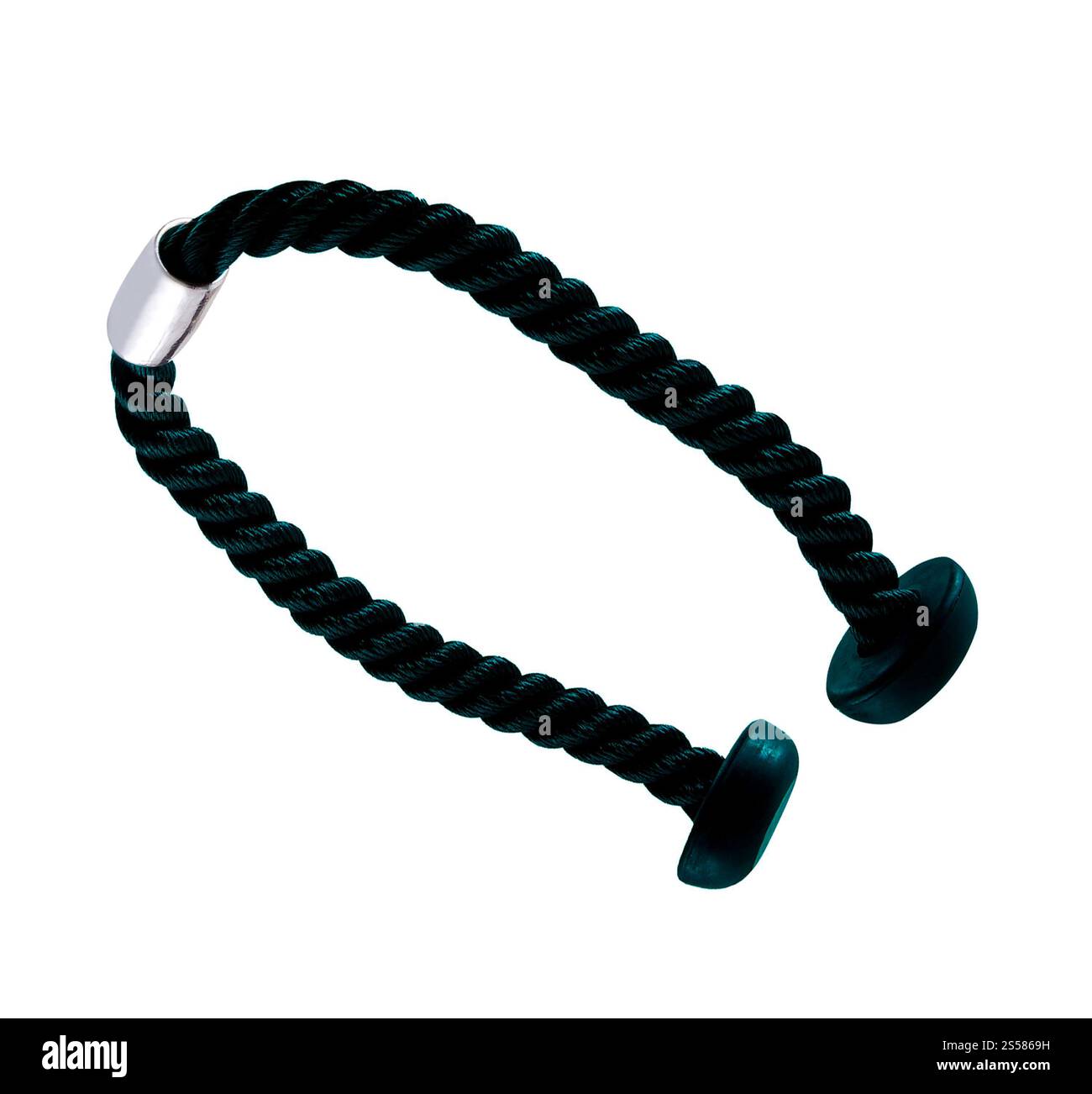 triceps extension rope isolated Stock Photo - Alamy