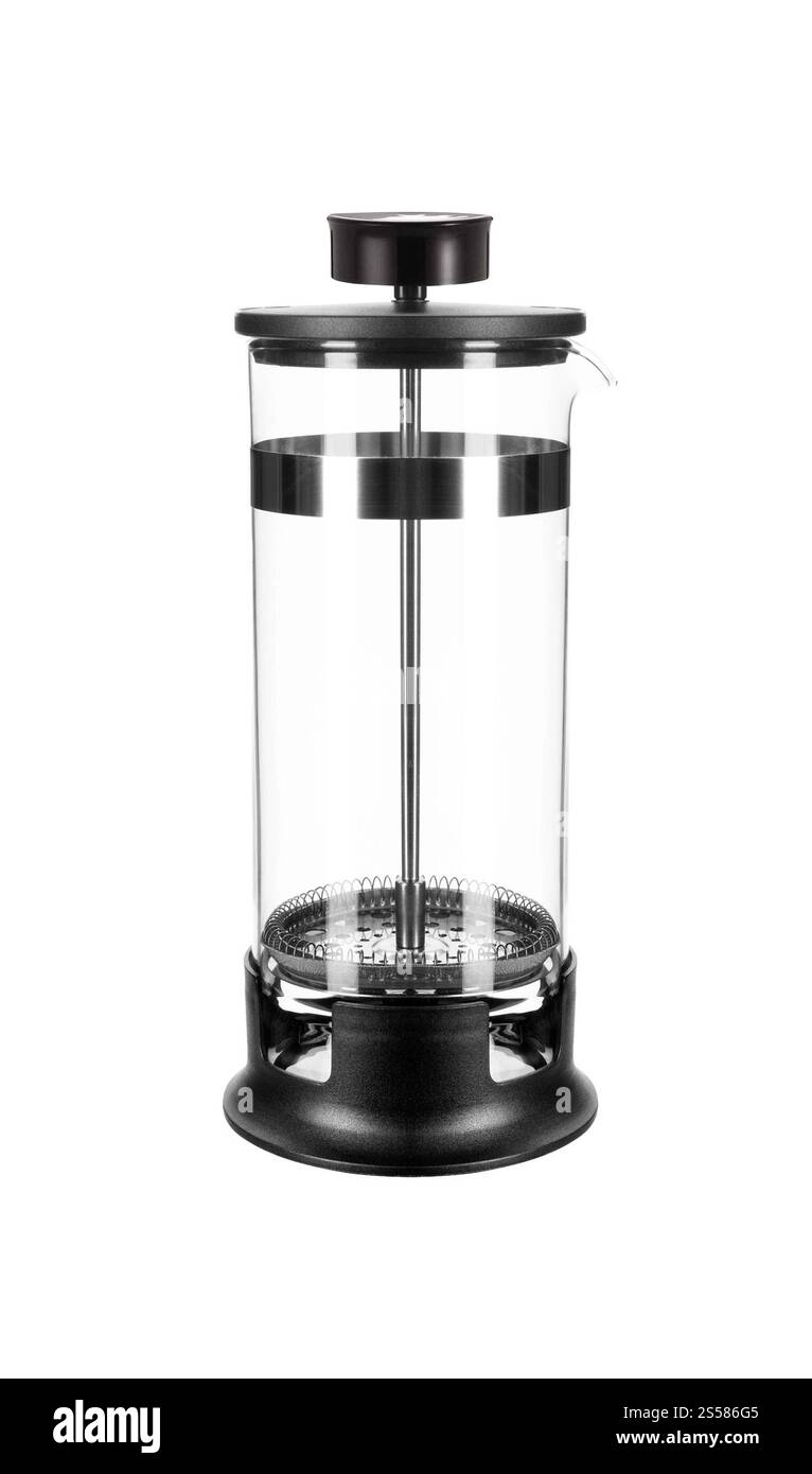 French press coffee mug Cut Out Stock Images & Pictures - Alamy