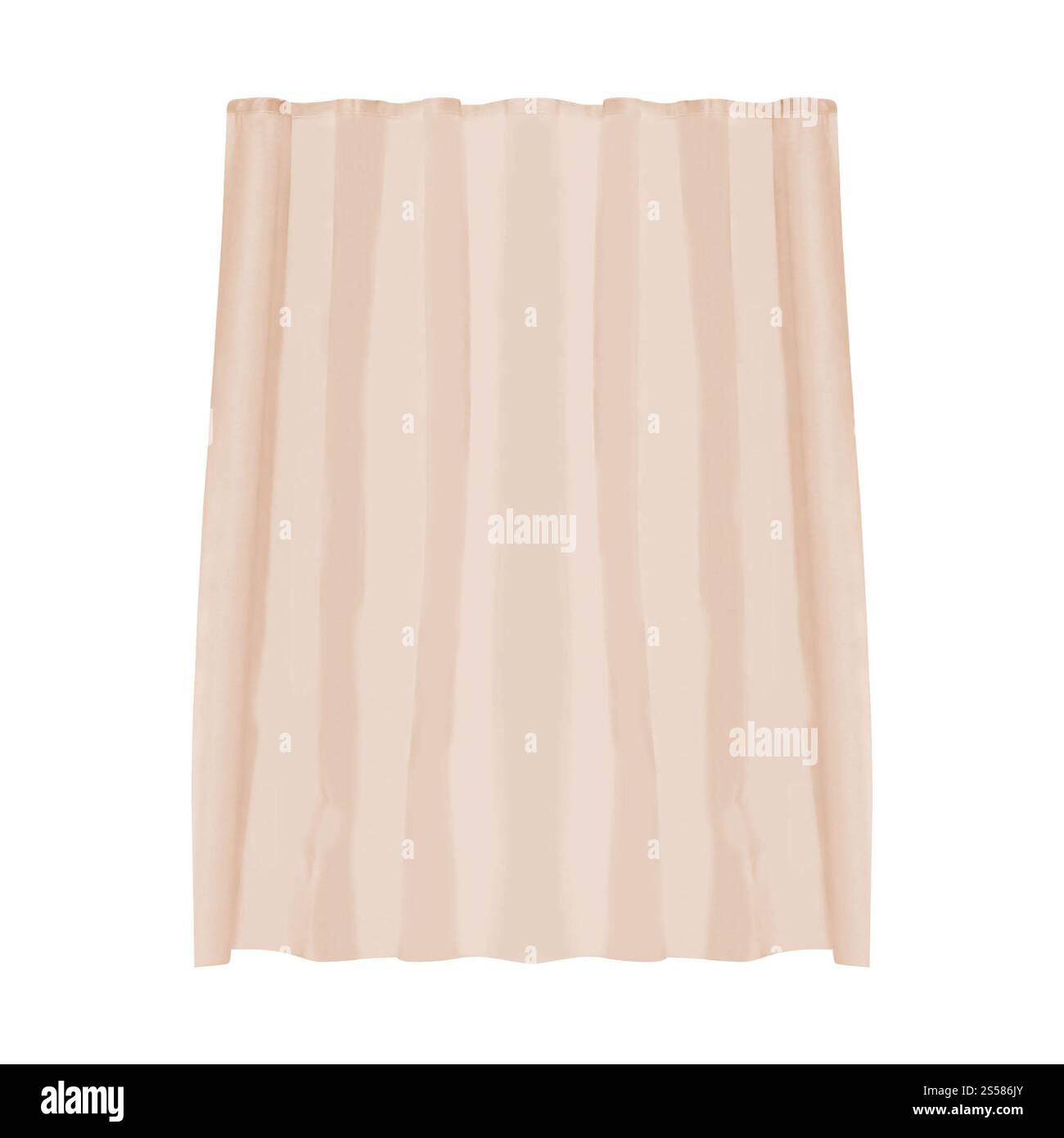 Shower bathroom curtain Cut Out Stock Images & Pictures - Alamy