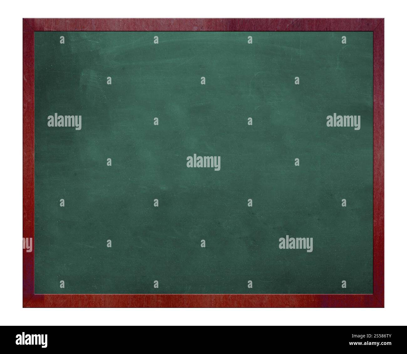 Classroom green blackboard on Cut Out Stock Images & Pictures - Alamy