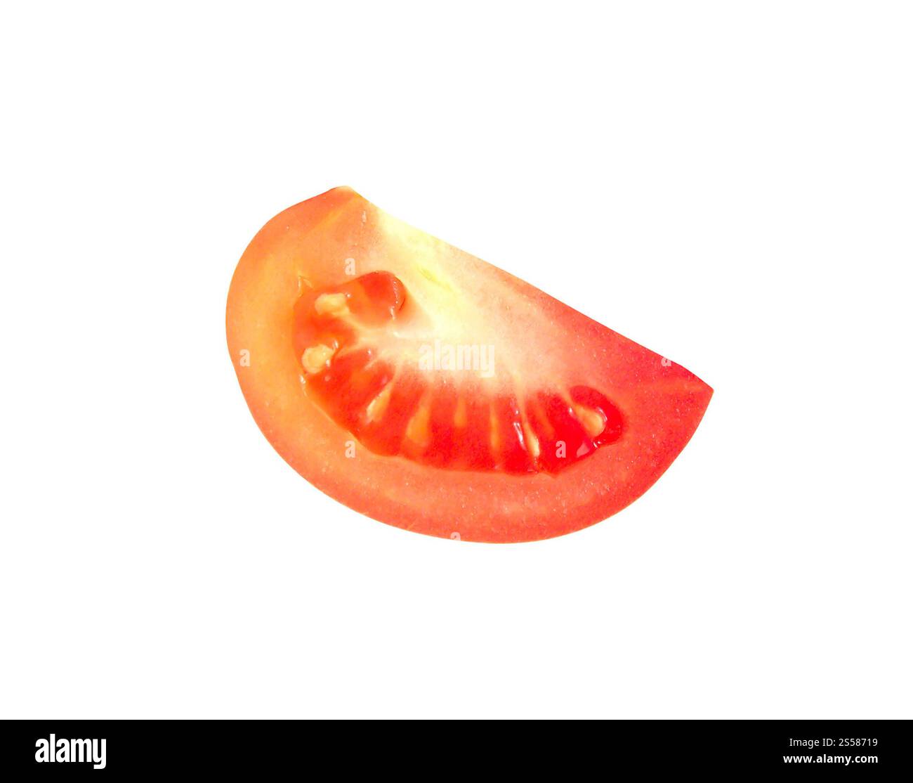 Ripe red tomato on Cut Out Stock Images & Pictures - Alamy