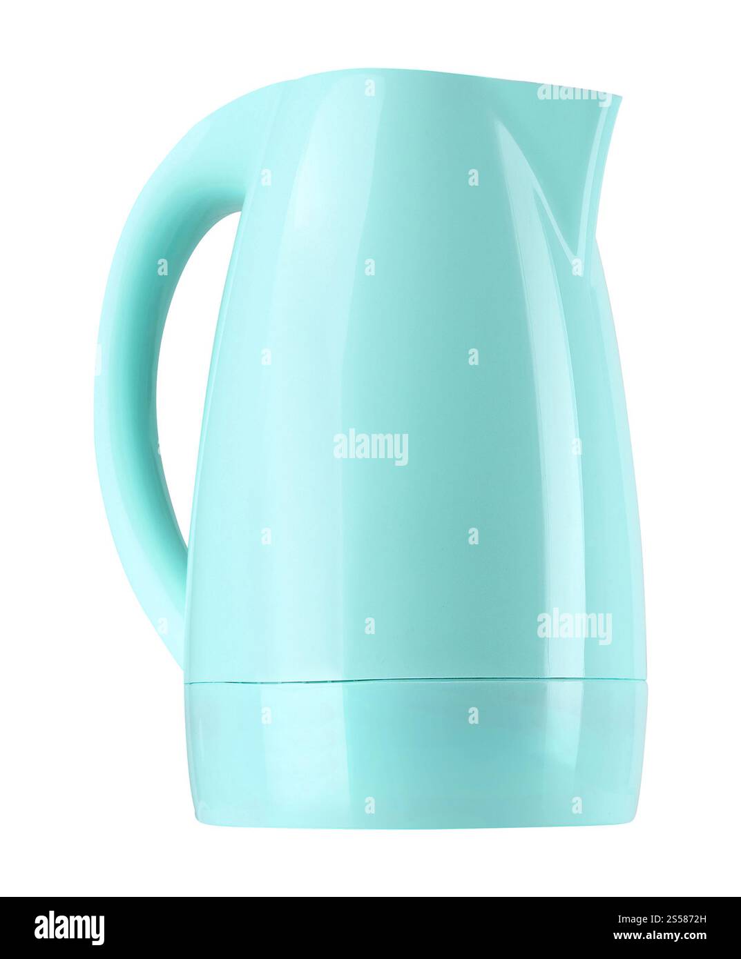plastic electric kettle isolated on white Stock Photo - Alamy