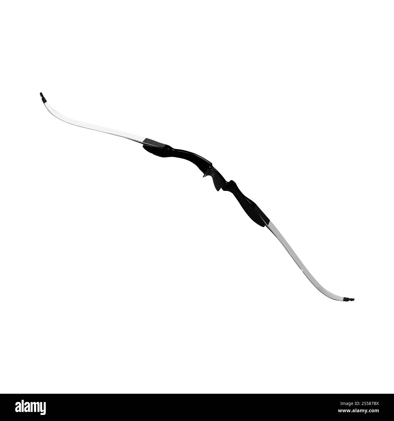 Modern bow isolated on white background Stock Photo - Alamy