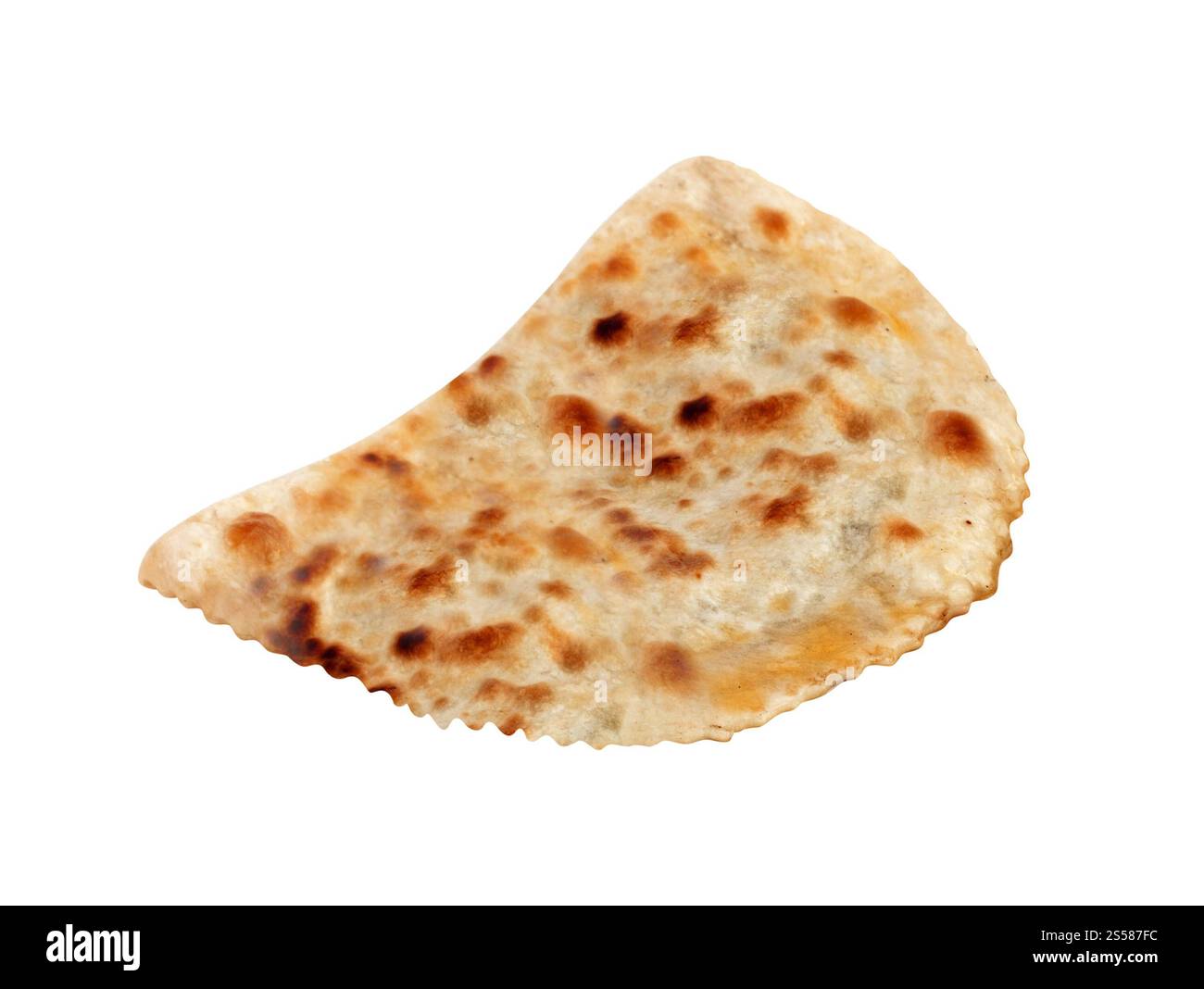 one cheburek isolated Stock Photo - Alamy