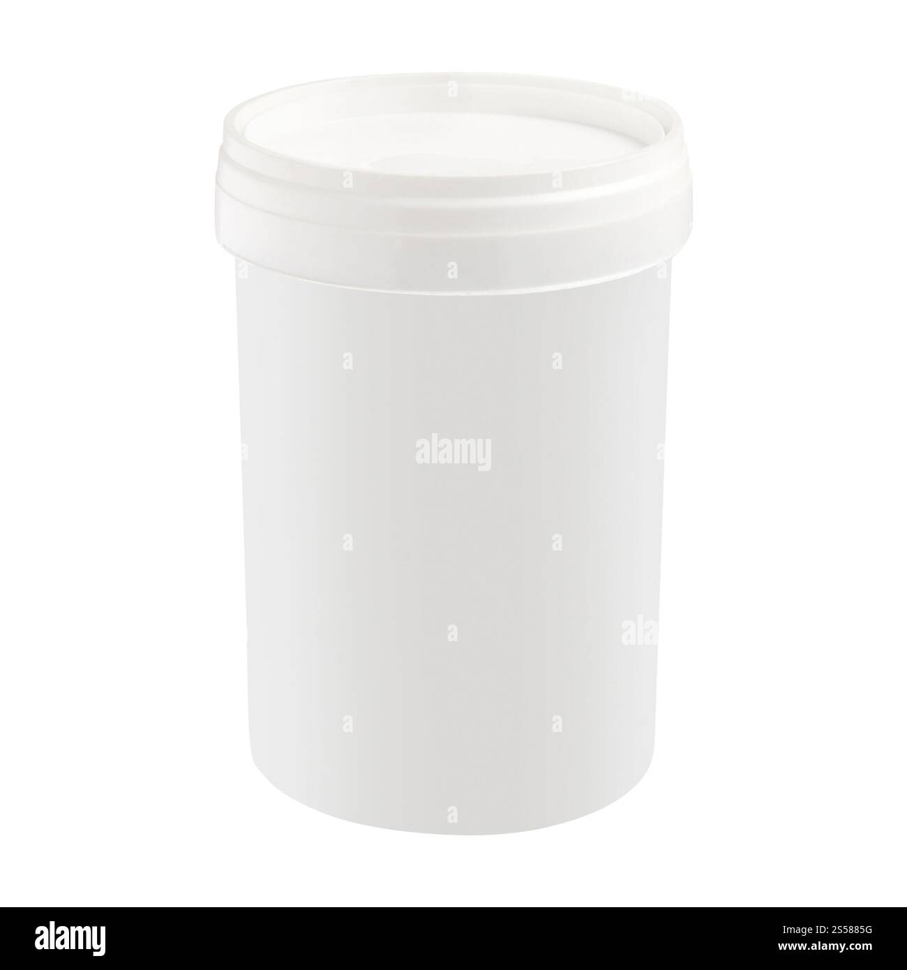 Paint can isolated on white Stock Photo - Alamy