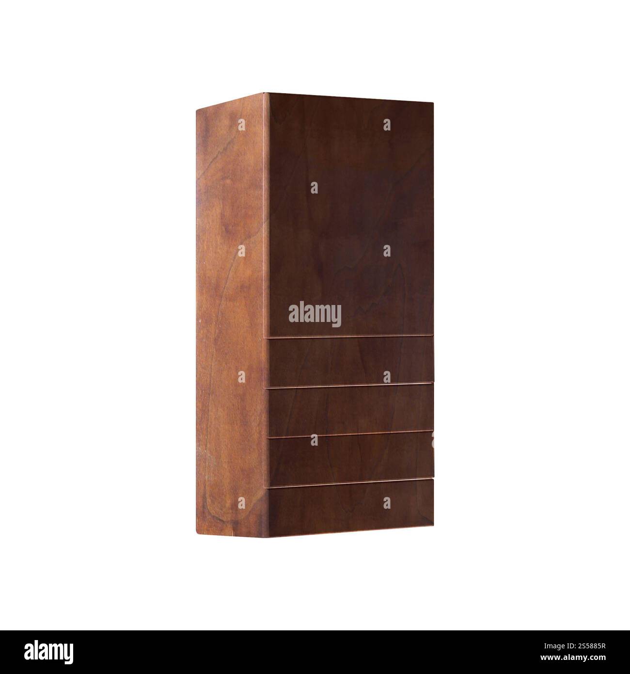 wardrobe Isolated on White background Stock Photo - Alamy