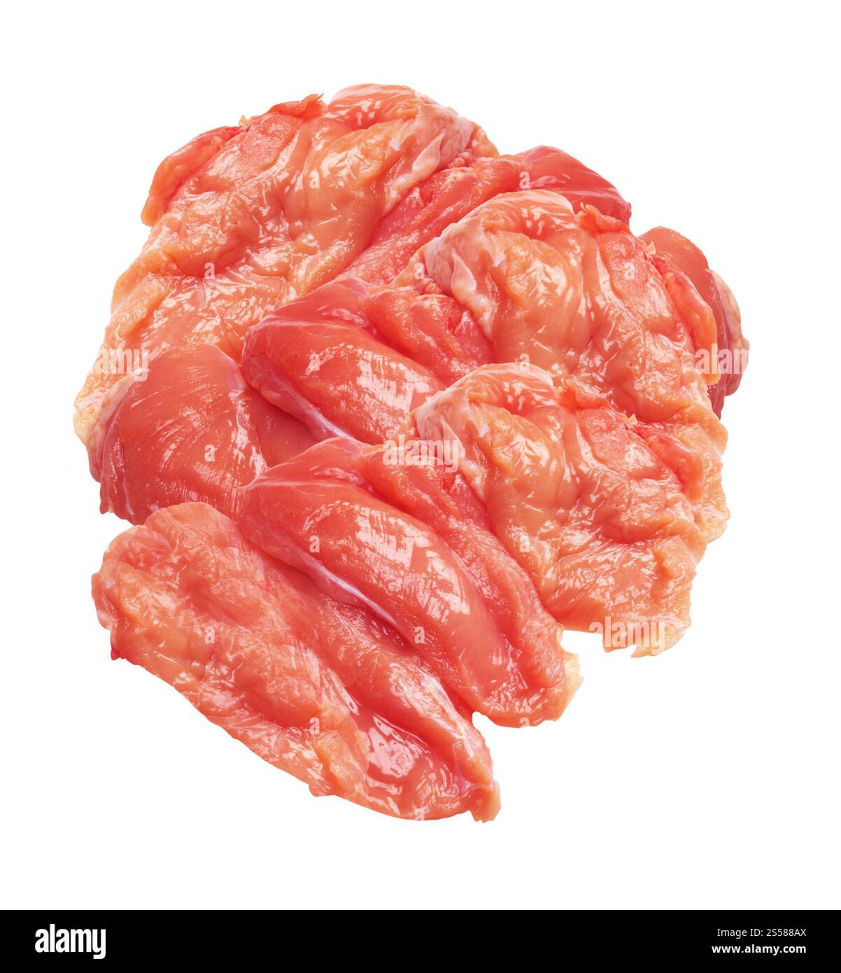 Large cut raw meat Cut Out Stock Images & Pictures - Alamy