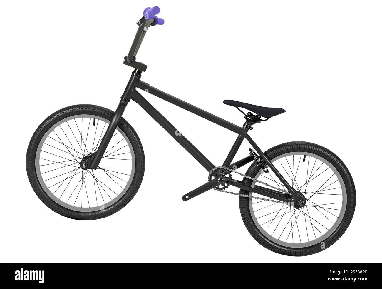 bike isolated on white background Stock Photo - Alamy