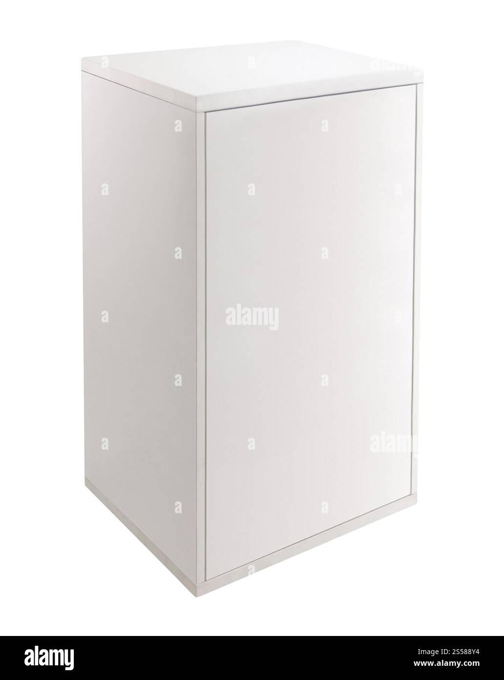 White Cupboard isolated on white Stock Photo - Alamy