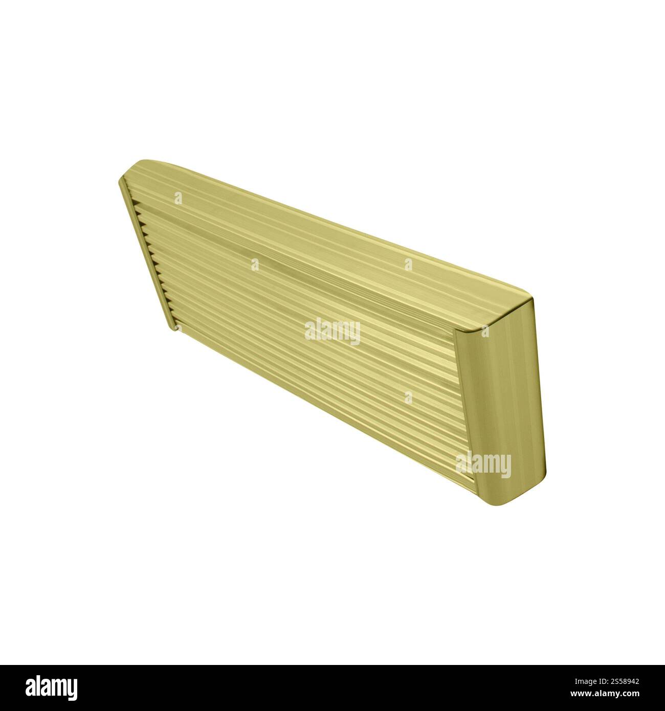 Street modern park bench Cut Out Stock Images & Pictures - Alamy