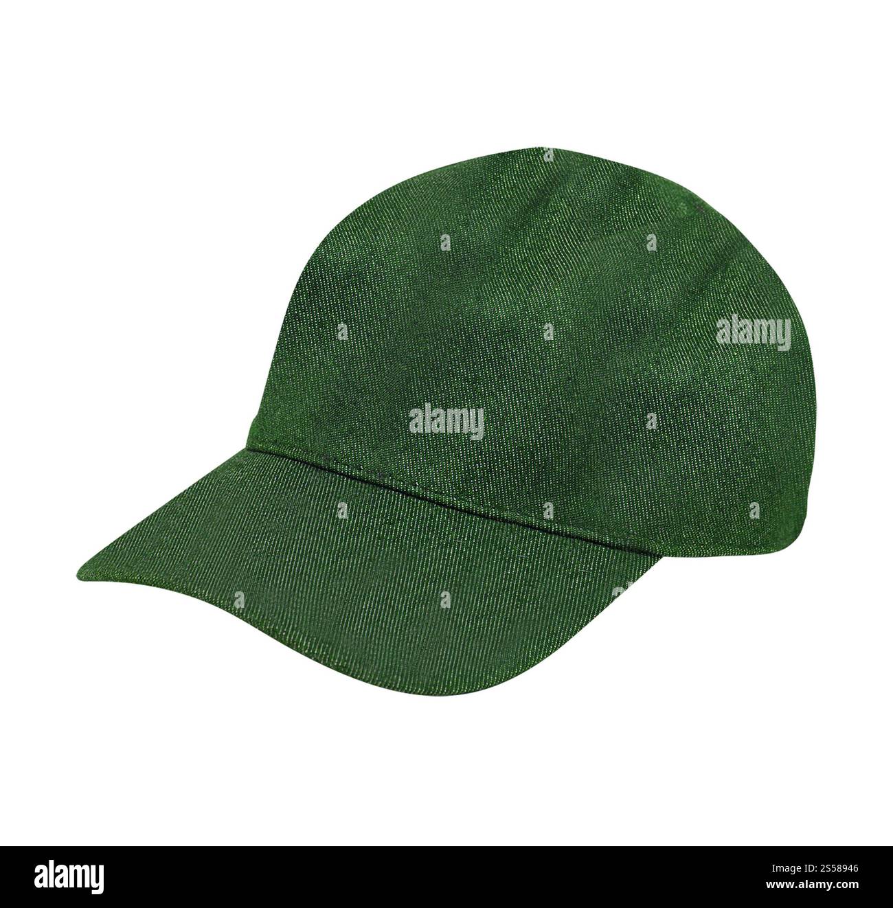 Green cap isolated on white Stock Photo - Alamy