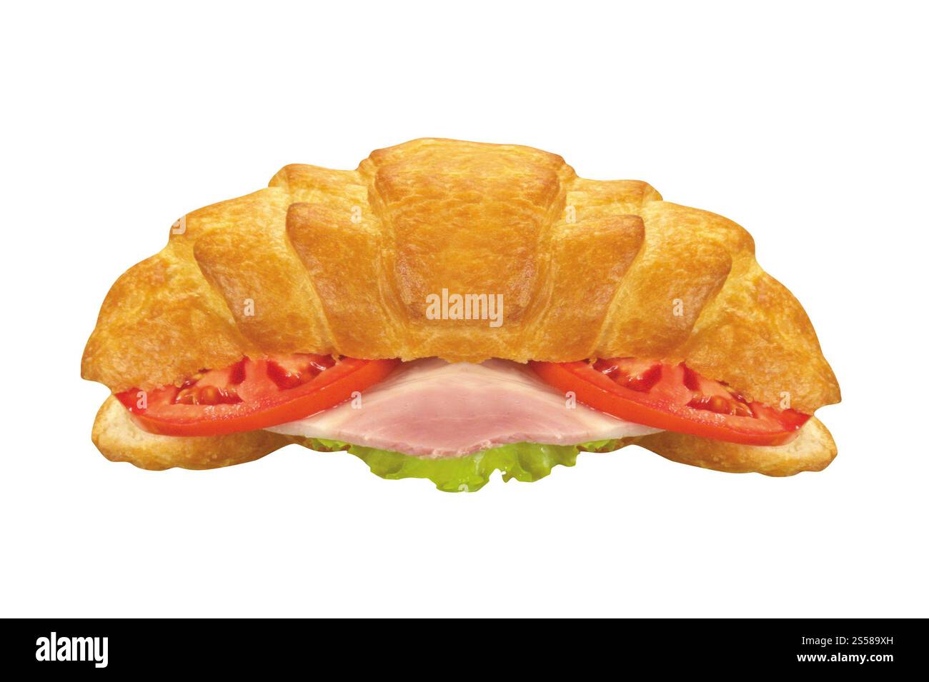 Sub sandwich isolated on white Stock Photo - Alamy