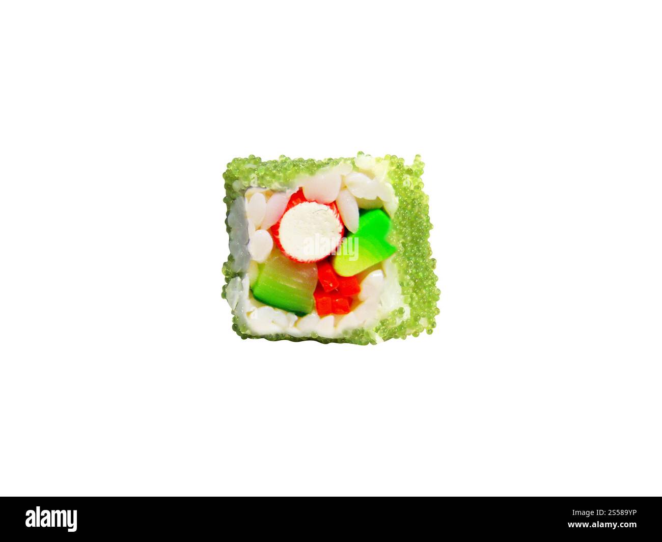 Delicious spicy sushi roll hi-res stock photography and images - Alamy
