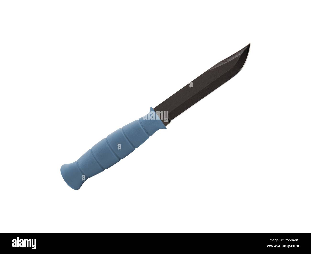 knife on a white background Stock Photo - Alamy