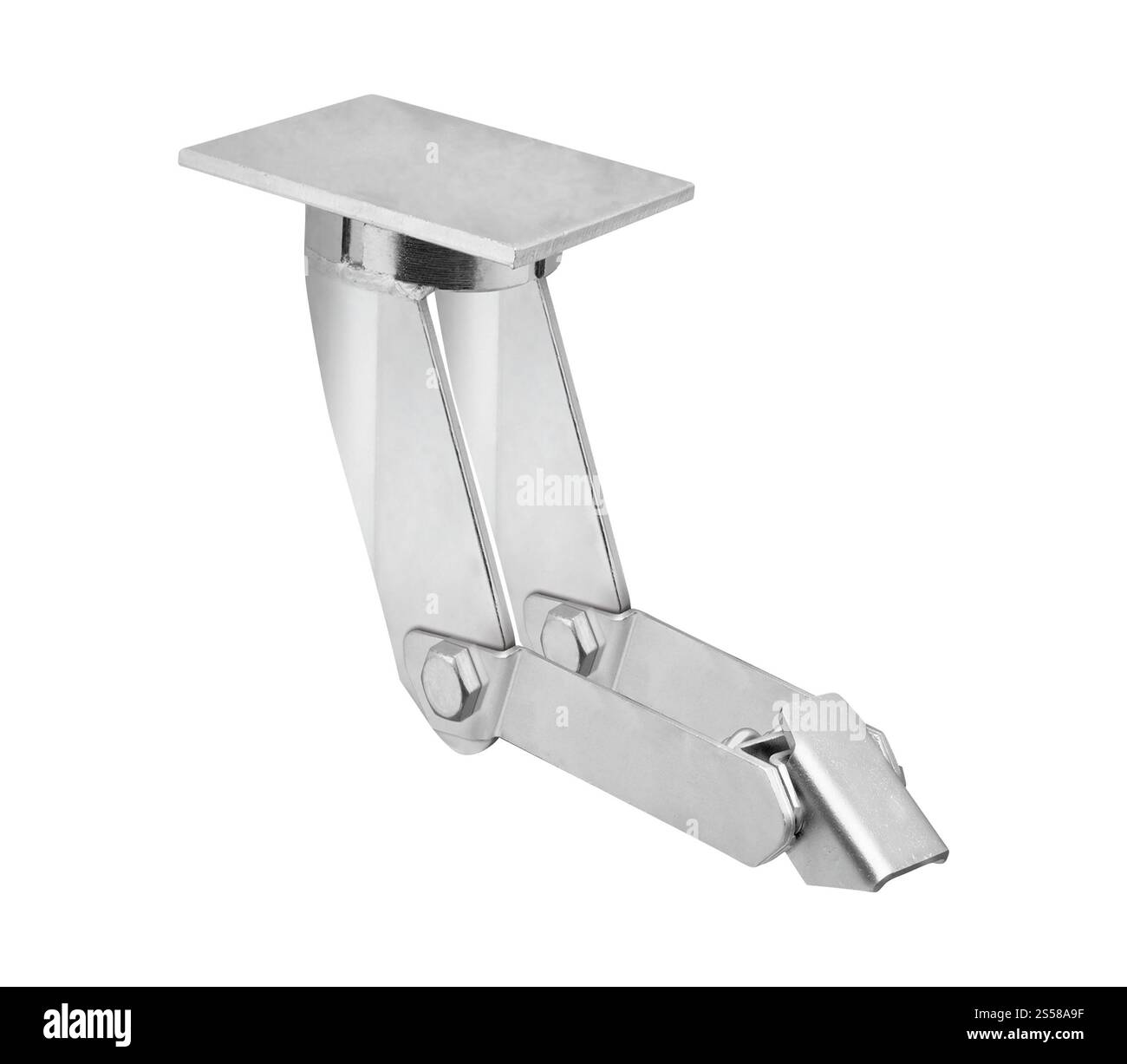 Industrial metal wheel lock Stock Photo - Alamy