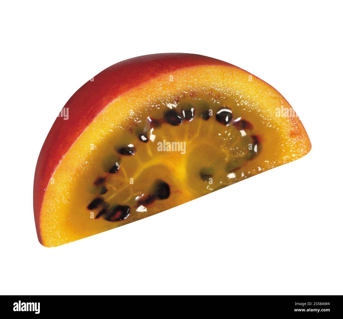red tamarillo tomato sliced Stock Photo - Alamy