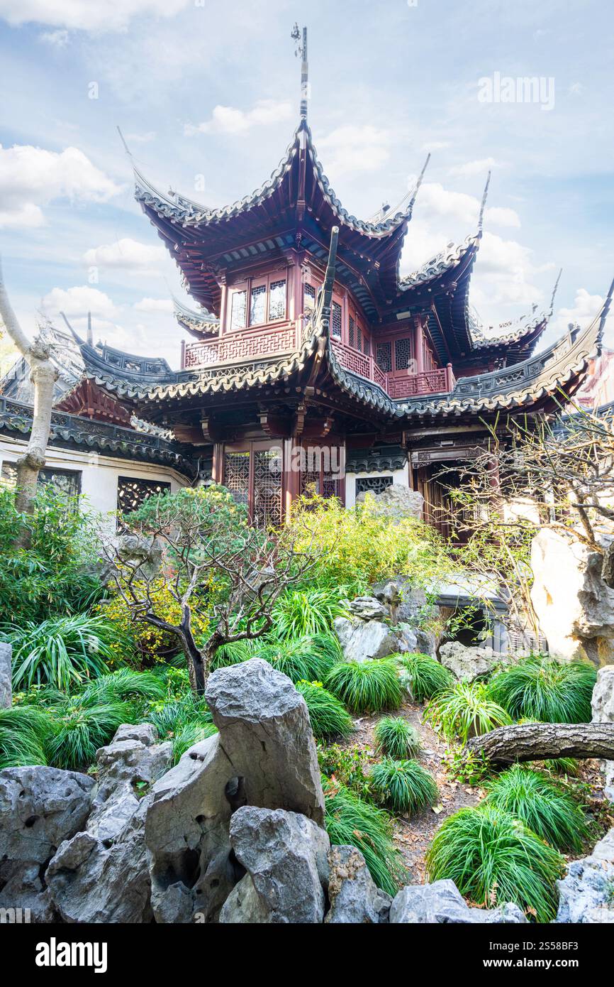 Shanghai, China. January 8, 2025. Internbal view of the architectures ...