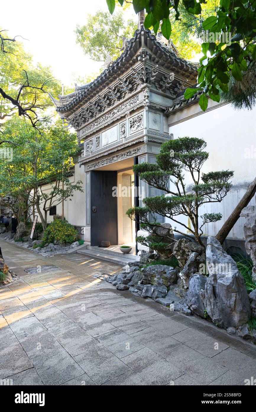 Shanghai, China. January 8, 2025. Internbal view of the architectures ...
