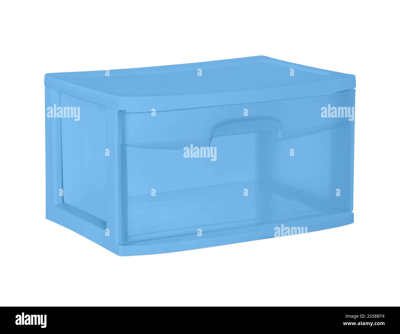 blue plastic box Stock Photo - Alamy
