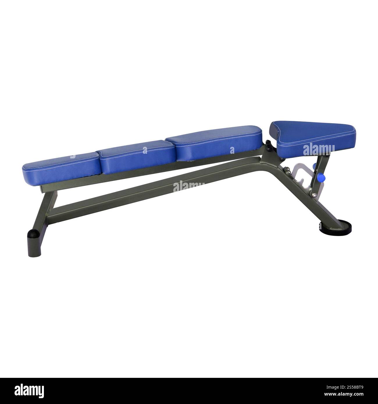 Gym Bench isolated on white Stock Photo - Alamy
