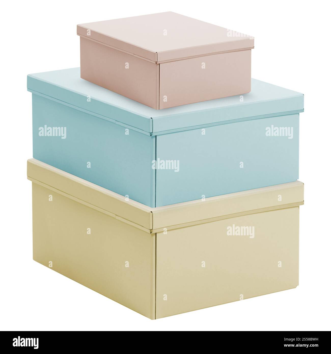 Pile of cardboard boxes Stock Photo - Alamy