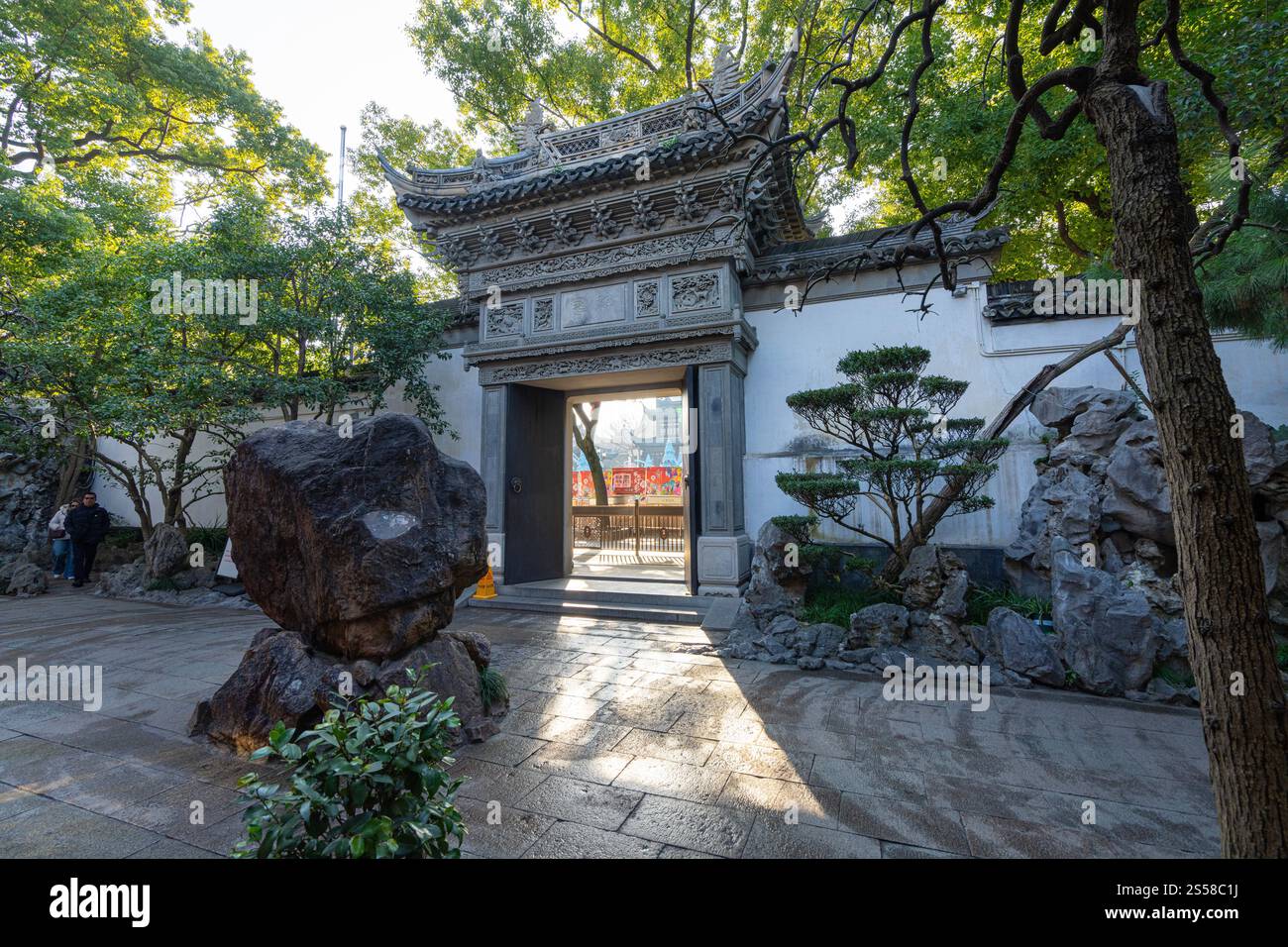 Shanghai, China. January 8, 2025. Internbal view of the architectures ...