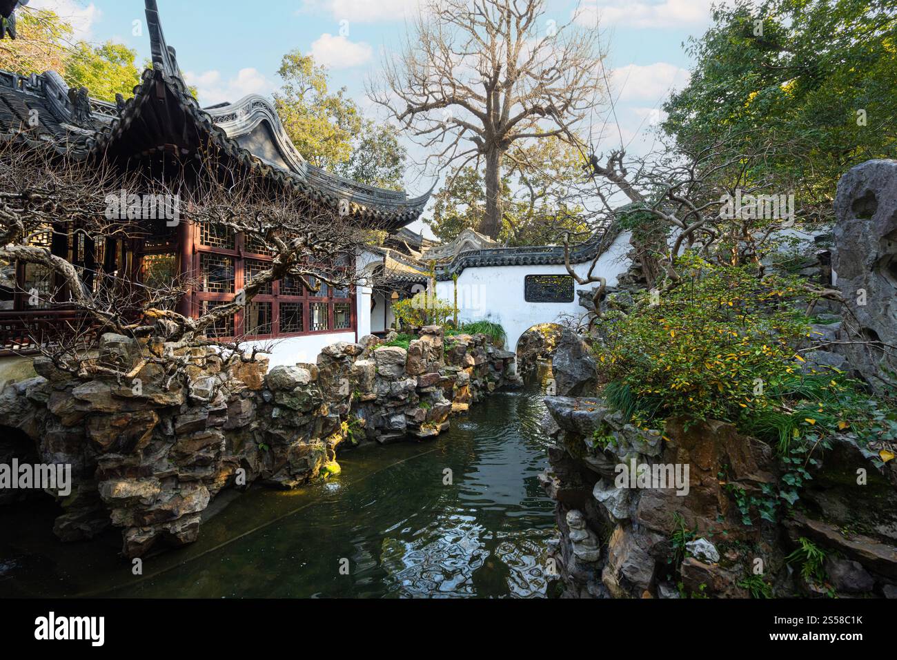 Shanghai, China. January 8, 2025. Internbal view of the architectures ...
