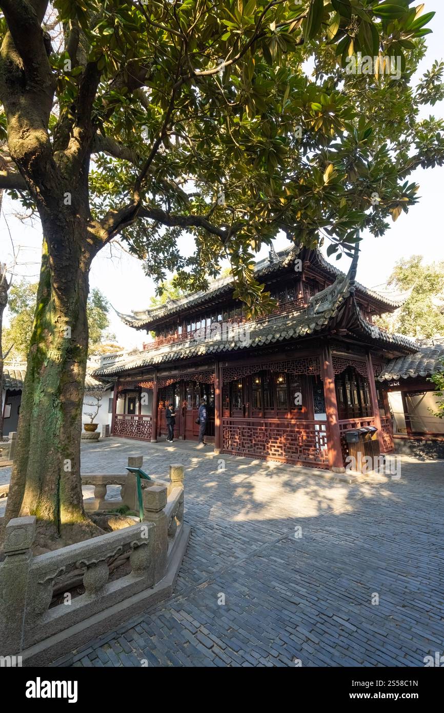 Shanghai, China. January 8, 2025. Internbal view of the architectures ...