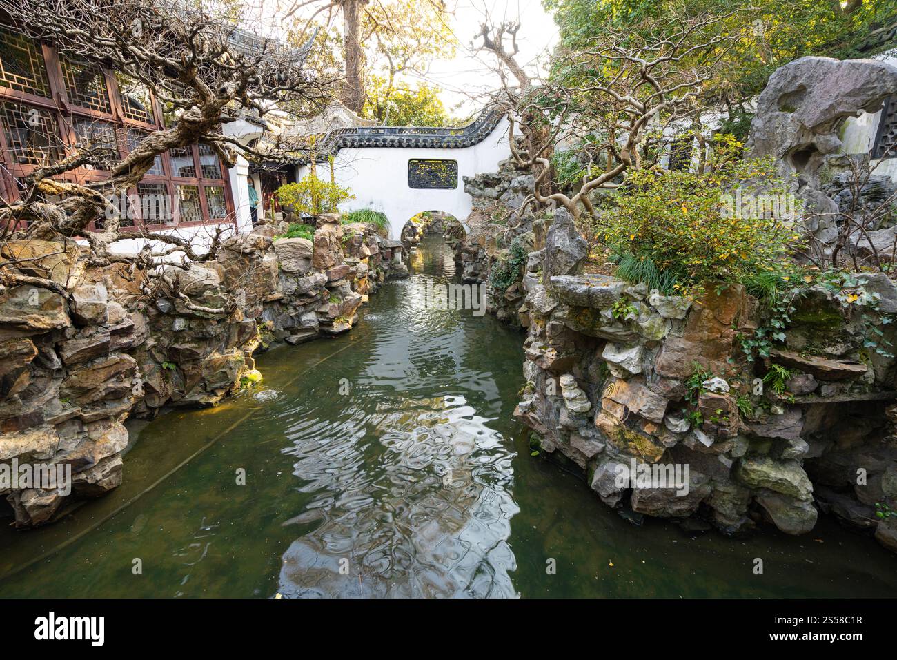 Shanghai, China. January 8, 2025. Internbal view of the architectures ...