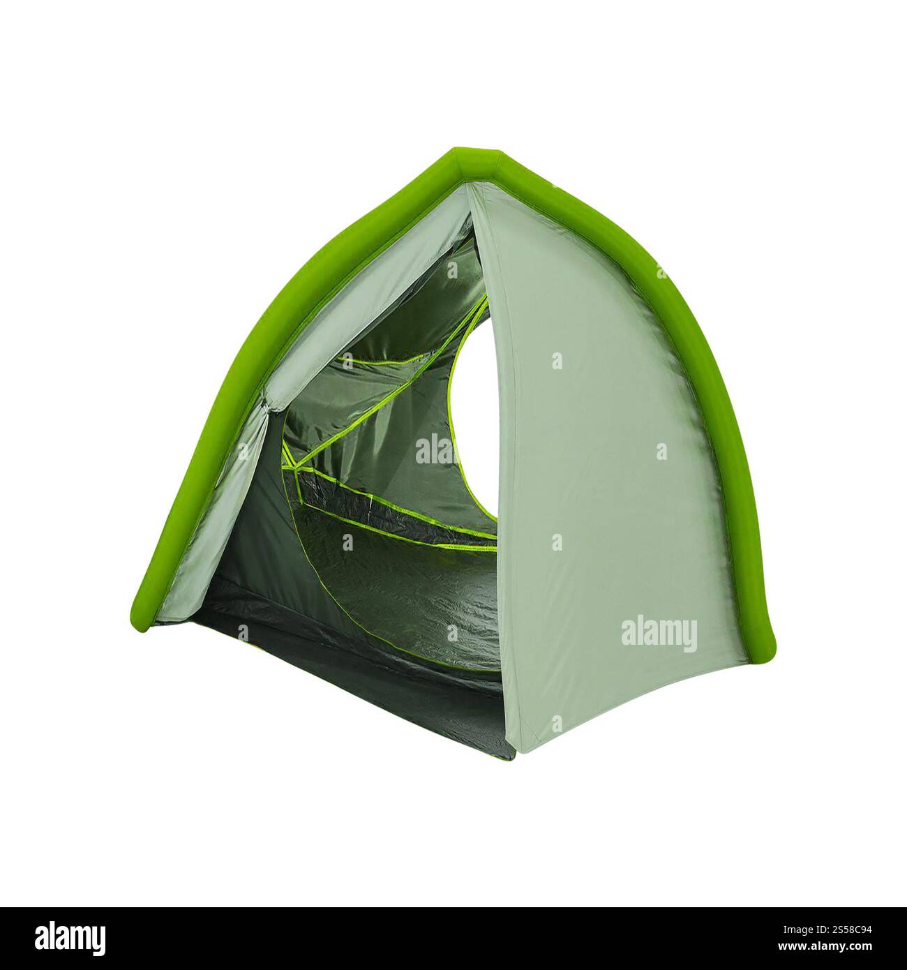 green tent isolated Stock Photo - Alamy