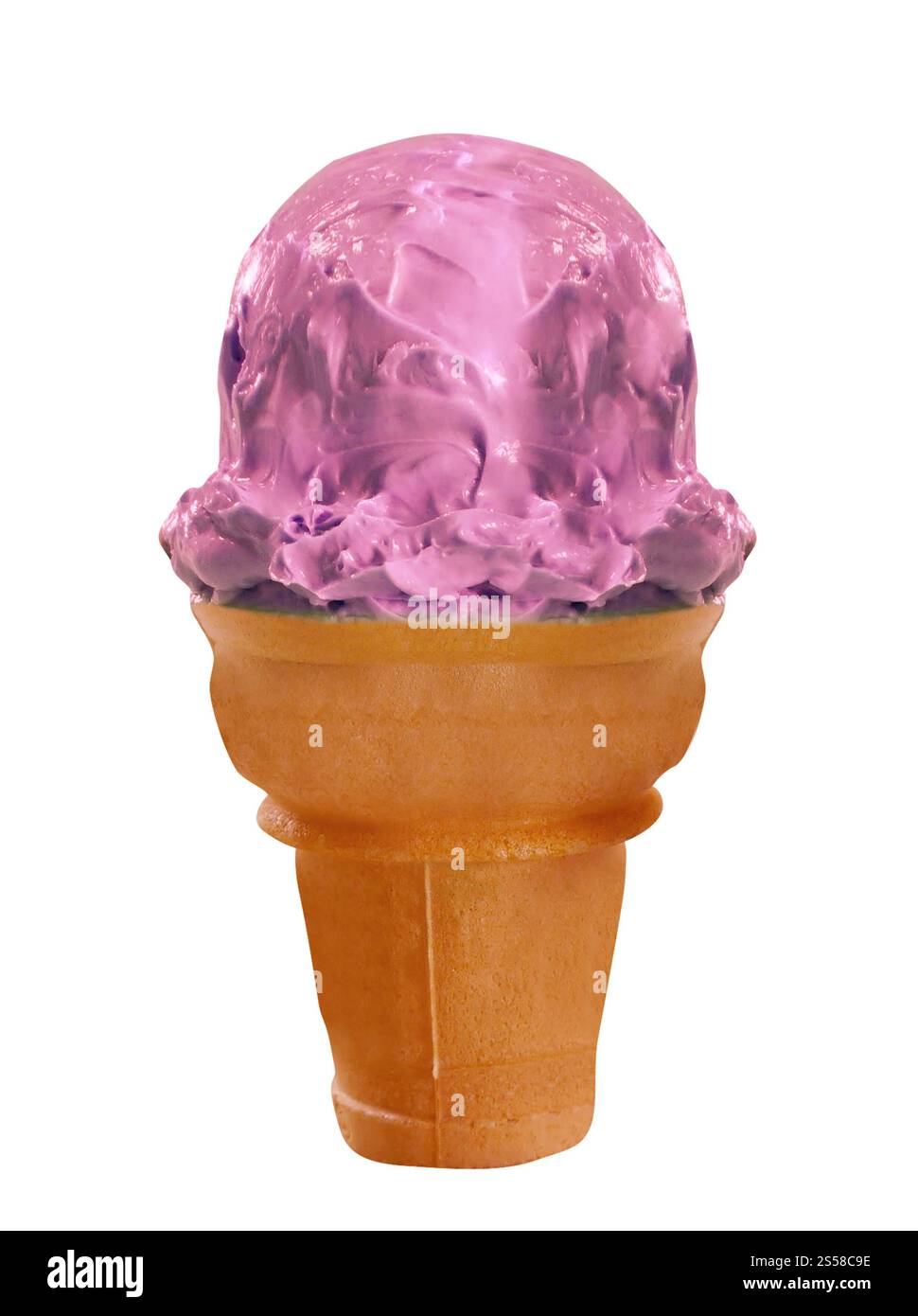 Ice cream in purple Cut Out Stock Images & Pictures - Alamy