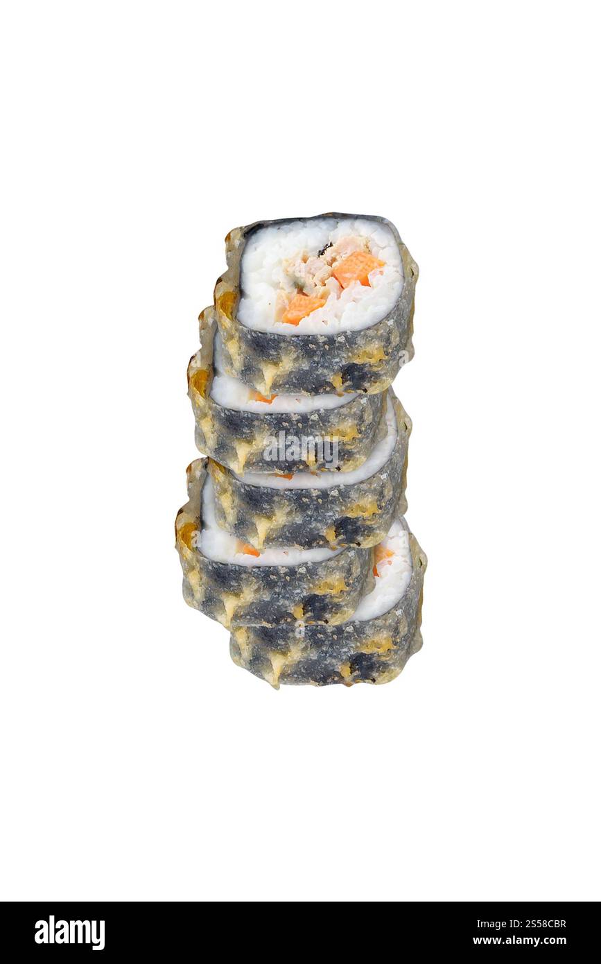 Sushi rolls philadelphia on Cut Out Stock Images & Pictures - Alamy