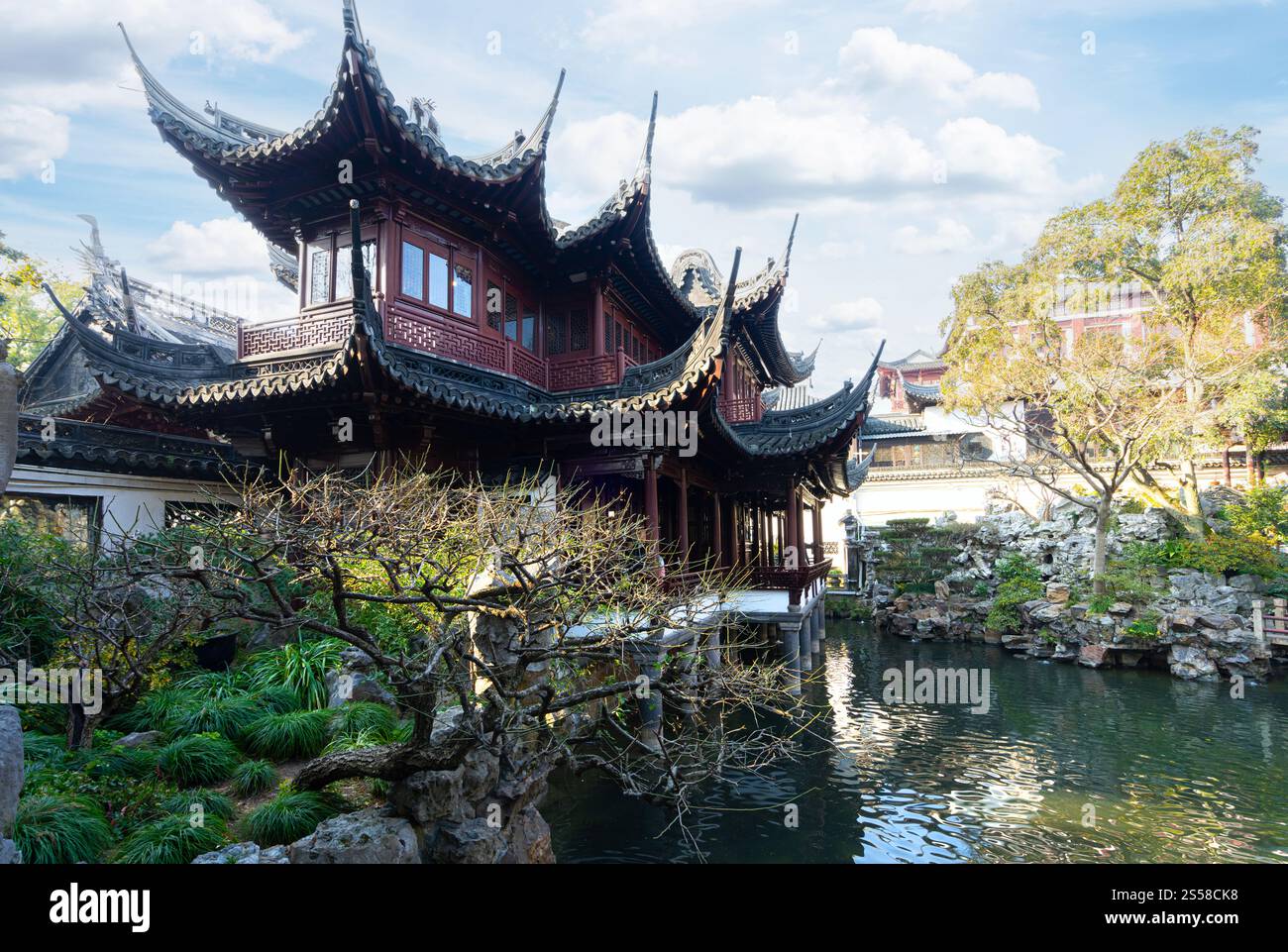 Shanghai, China. January 8, 2025. Internbal view of the architectures ...