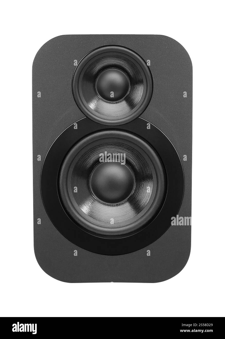audio speaker isolated on white Stock Photo - Alamy