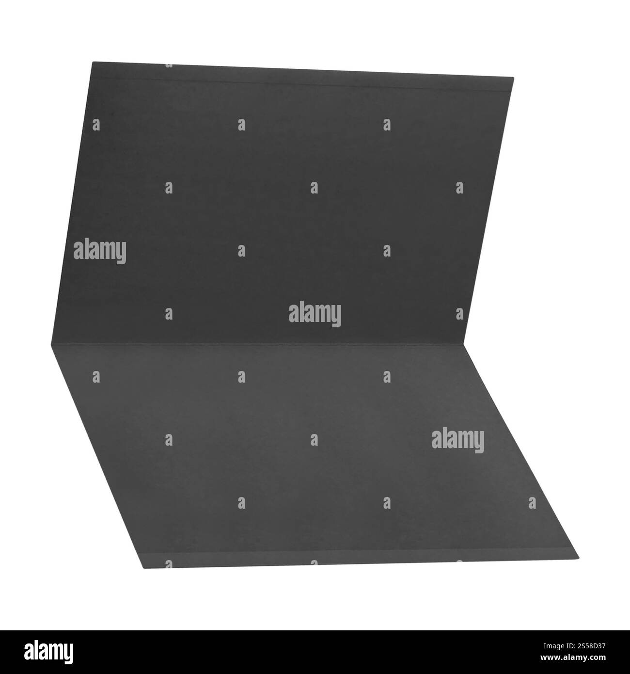 Open dark folder isolated Stock Photo - Alamy