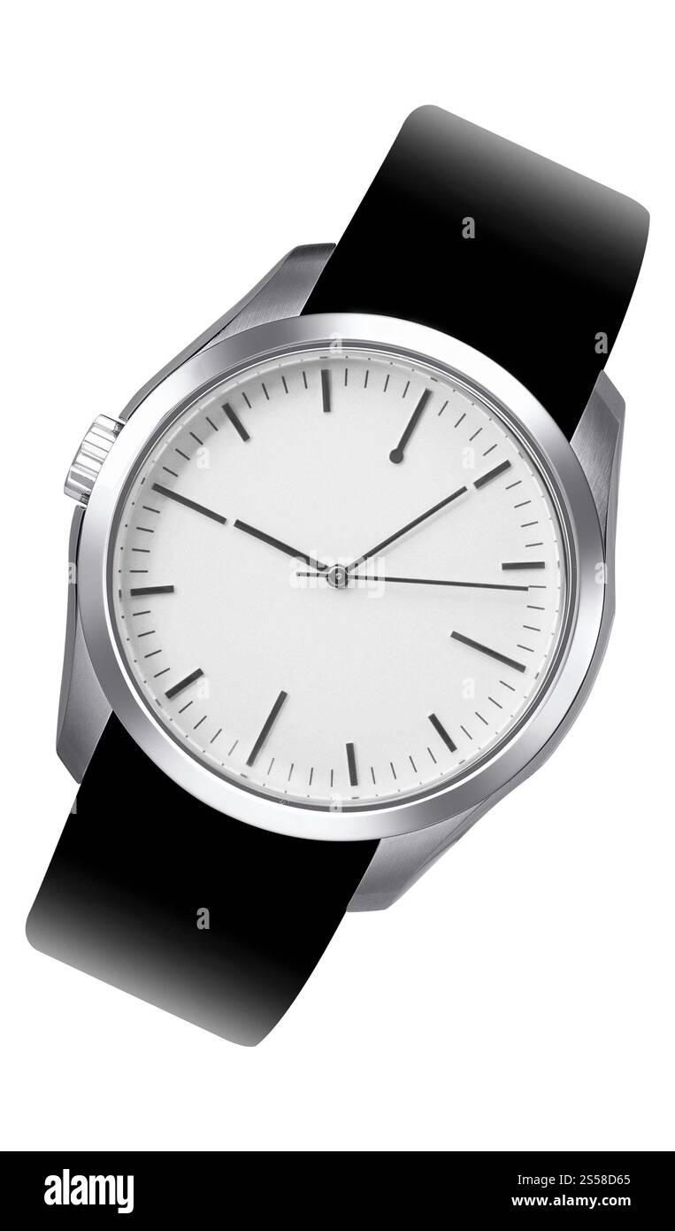 Silver watch band Cut Out Stock Images & Pictures - Alamy
