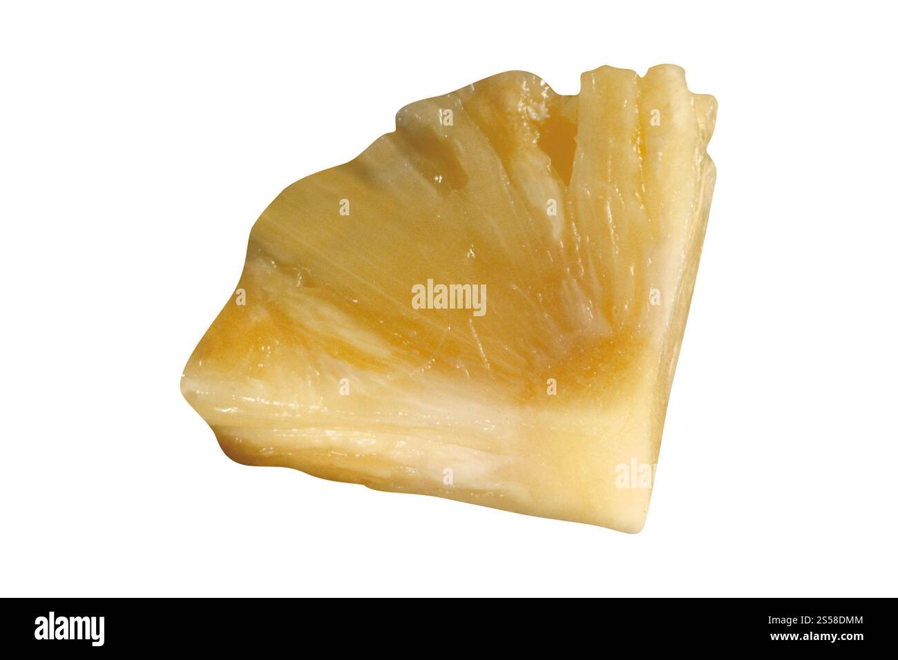 Sliced ripe pineapple on Cut Out Stock Images & Pictures - Alamy