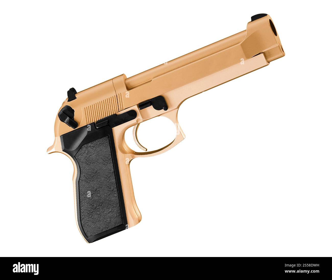 45 Caliber Handgun Stock Photo - Alamy
