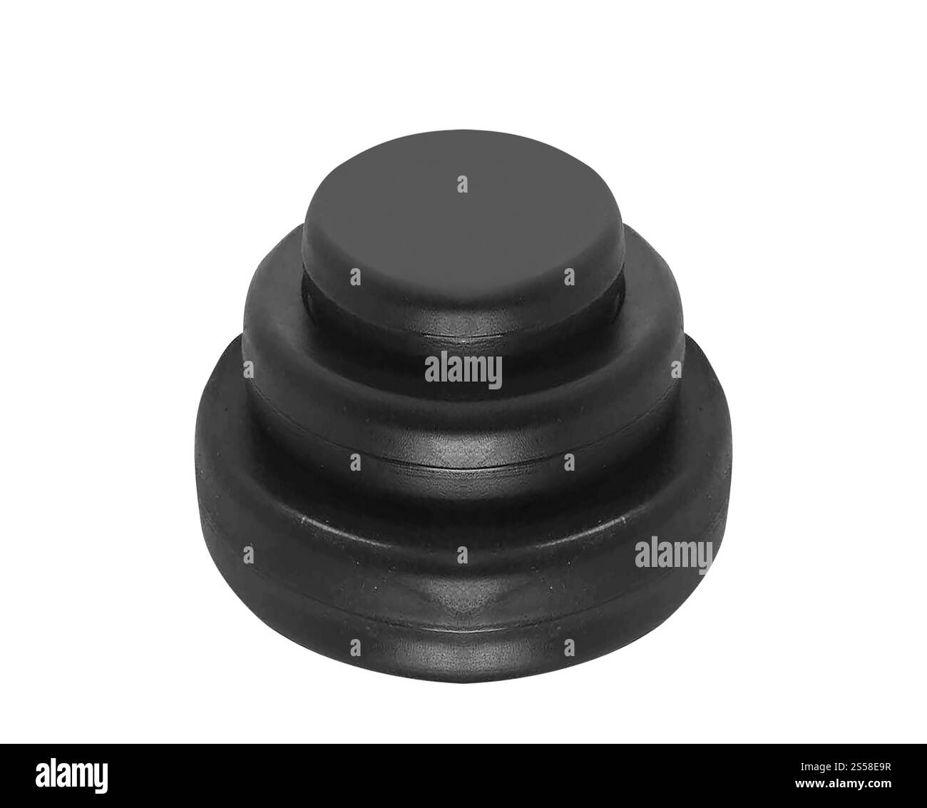 Barbell dumbbell weight plates Black and White Stock Photos & Images ...