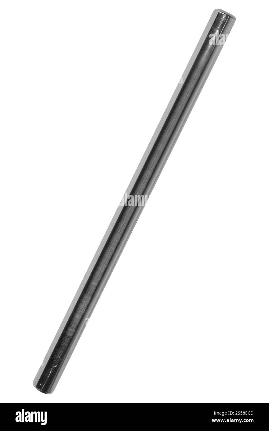 Metal pipe isolated Stock Photo - Alamy