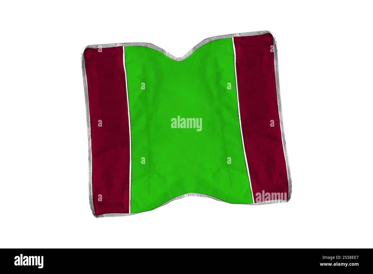 Pleated fabric Cut Out Stock Images & Pictures - Alamy