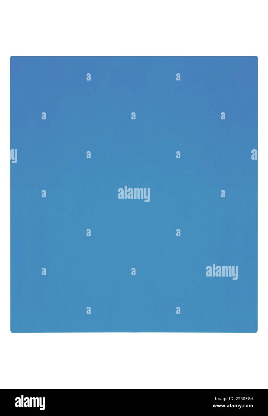 Blue paper business card Cut Out Stock Images & Pictures - Alamy