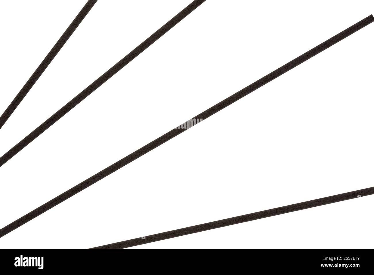 metal rods isolated on white Stock Photo - Alamy