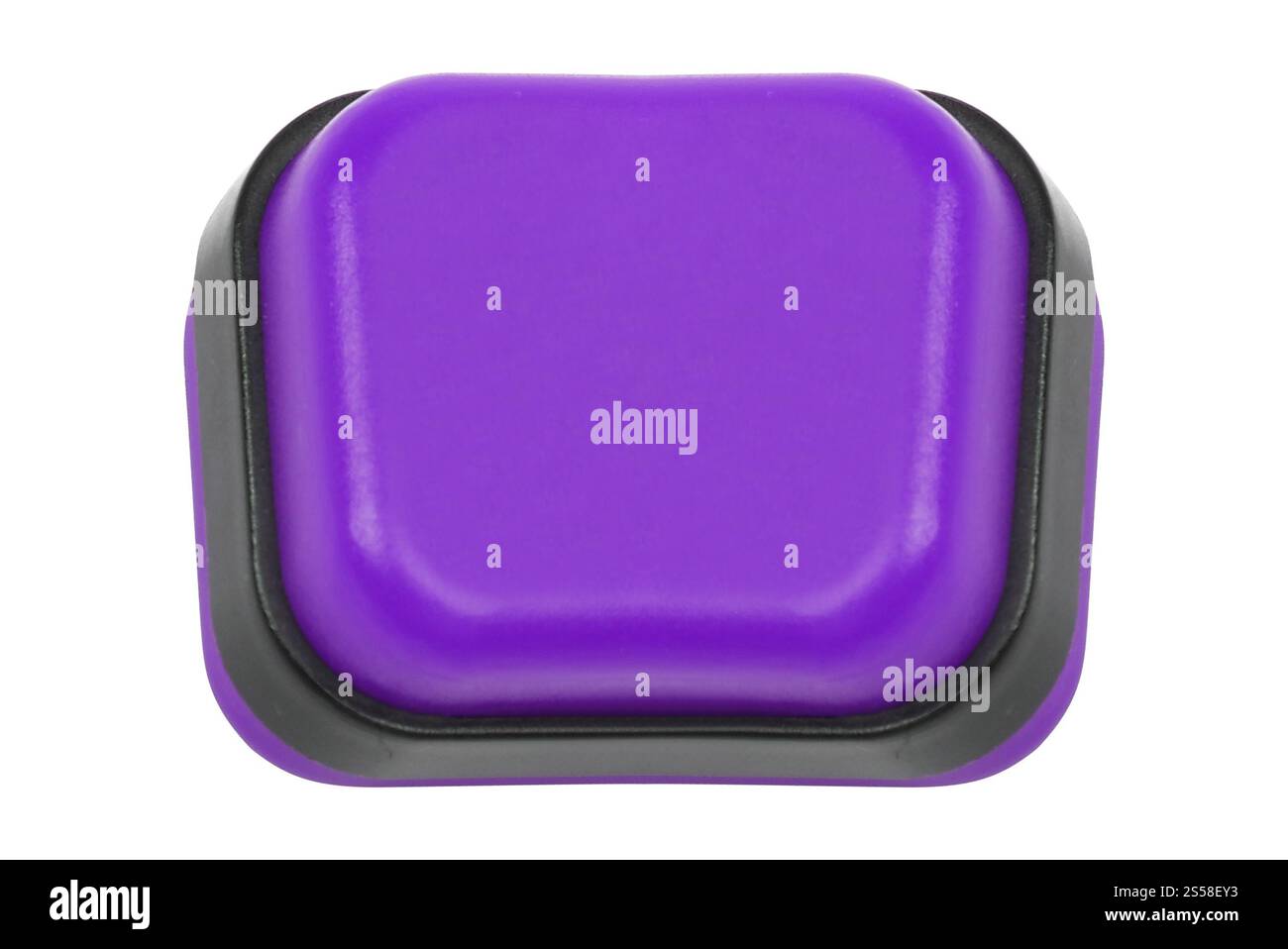 purple push button isolated Stock Photo - Alamy